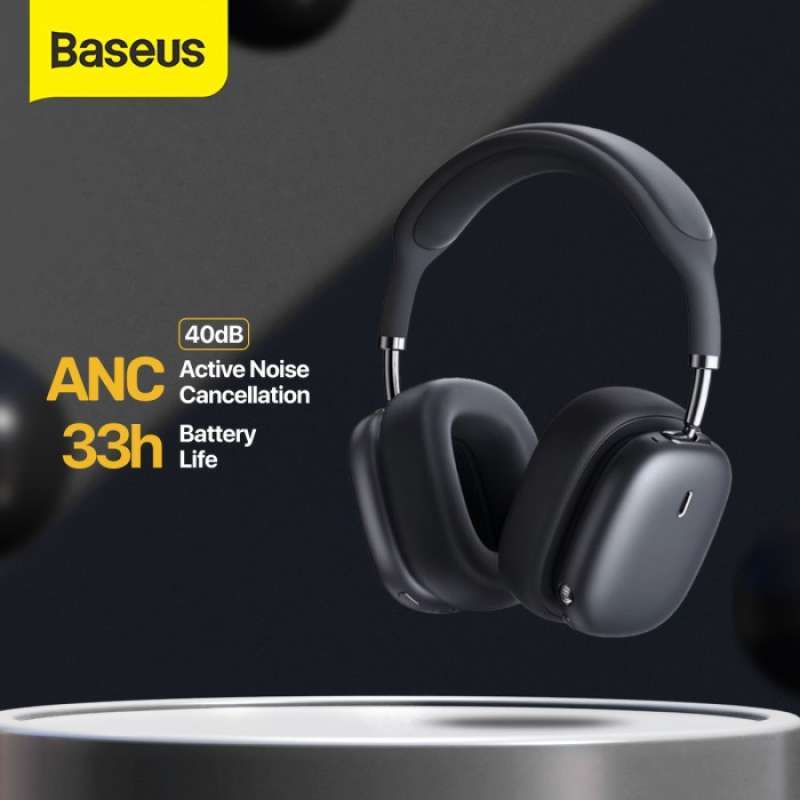 Promo BASEUS BOWIE H2 HEADPHONE ANC HEADSET BLUETOOTH WIRELESS Diskon ...