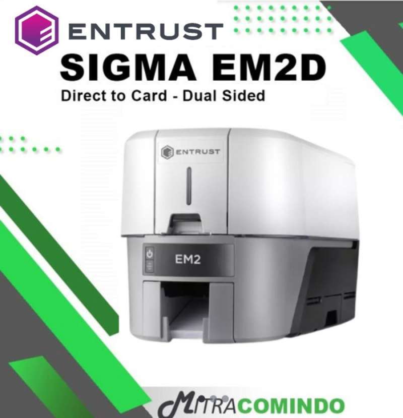 Promo Printer Kartu Id Card Printer Entrust Sigma Em2D Dual Side Diskon ...