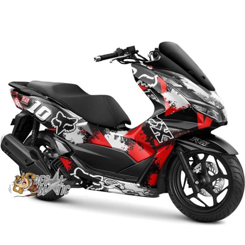 Jual Stiker Decal Full Body Motor Honda Pcx 150 Pcx160 Grafis Abstrak ...