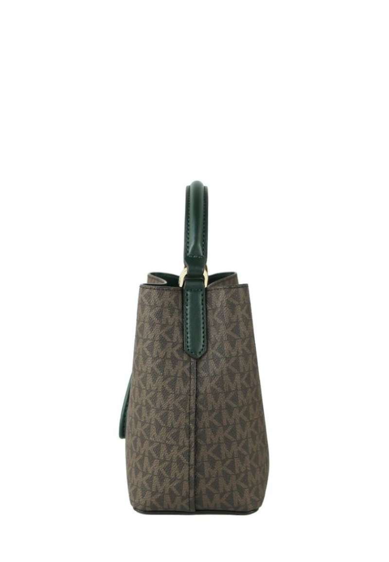 Promo Michael Kors Suri Small Bucket Crossbody Bag In Signature Racing ...