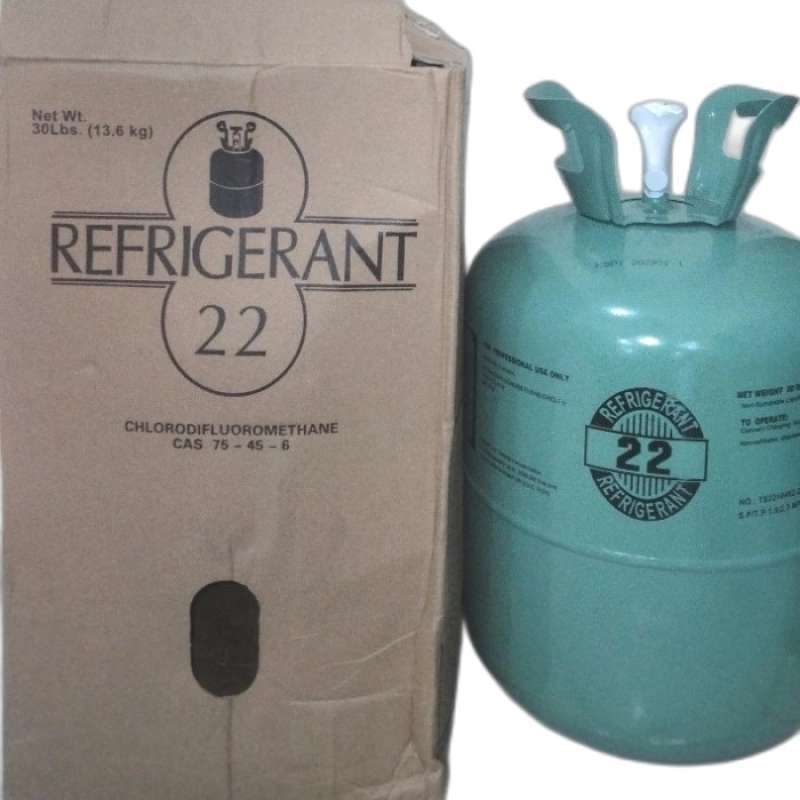 Promo Freon Refrigerant R22 13.6 Kg 30 Lb Diskon 23% Di Seller Indah ...