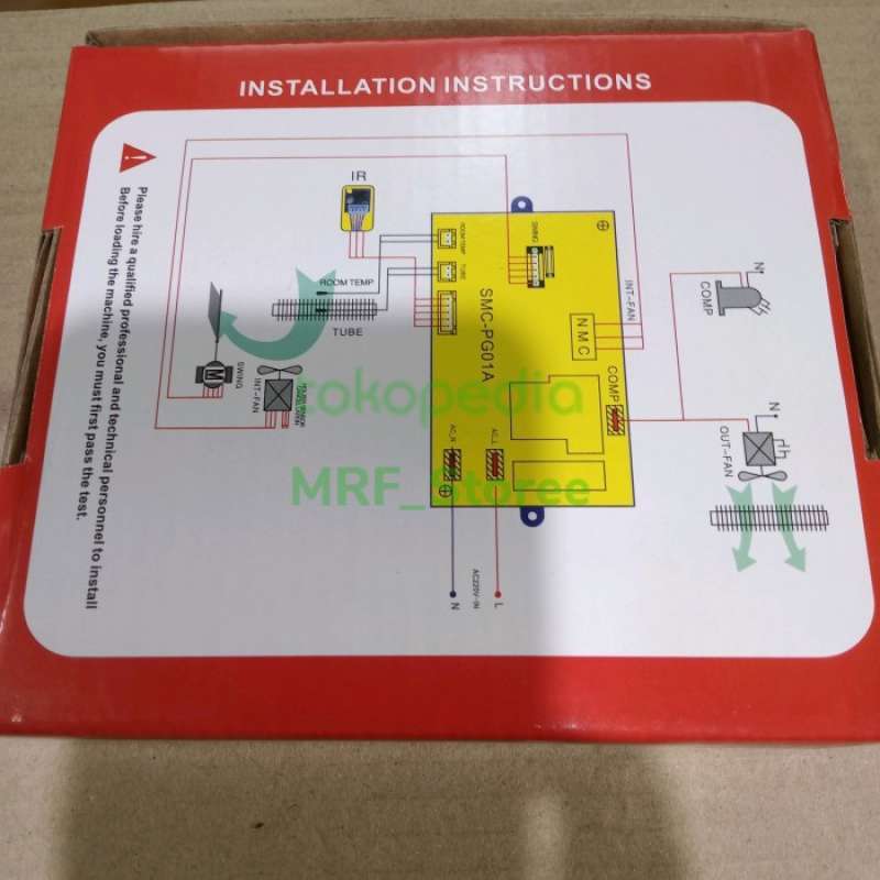 Promo Modul Pcb Ac Split Universal Multi / Starmec Smc-pg01a Diskon 23% ...