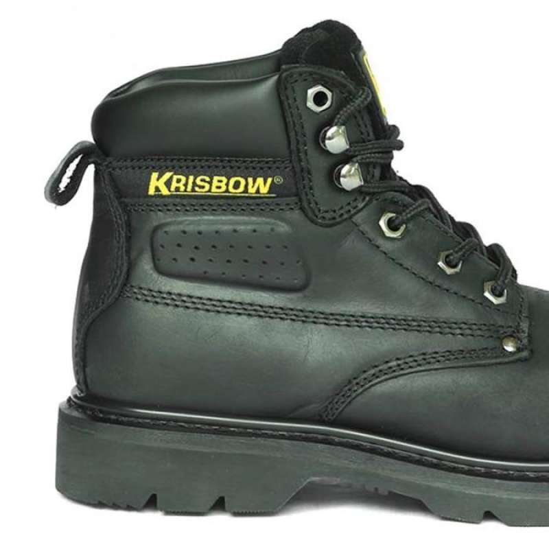 Promo Krisbow Sepatu Safety Shoes Vulcan Ukuran 43 - Hitam Diskon 15% ...
