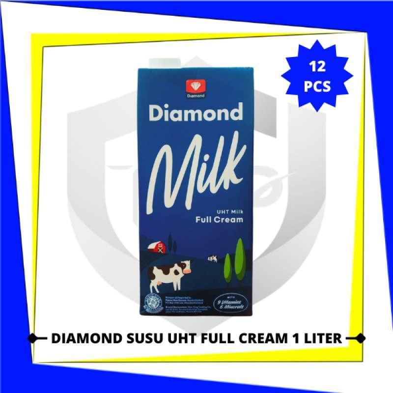 Jual DIAMOND Susu UHT 1 Liter (Cokelat / Fullcream / Lowfat ...