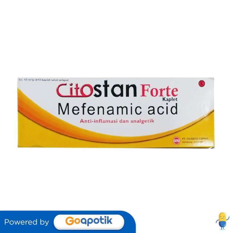 Jual Citostan Forte 500 Mg Box 100 Kaplet Di Seller Apotek Jaya Baru ...