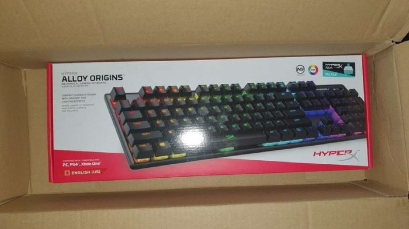 Jual HyperX Alloy Origins - Mechanical Gaming Keyboard (Aqua Switch) di ...