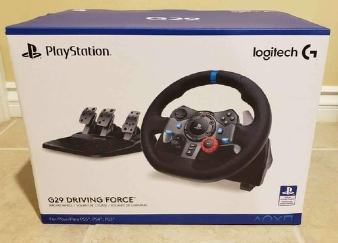 Jual Playstation Logitech G29 Driving Force Racing Wheel for PS5 PS4 ...
