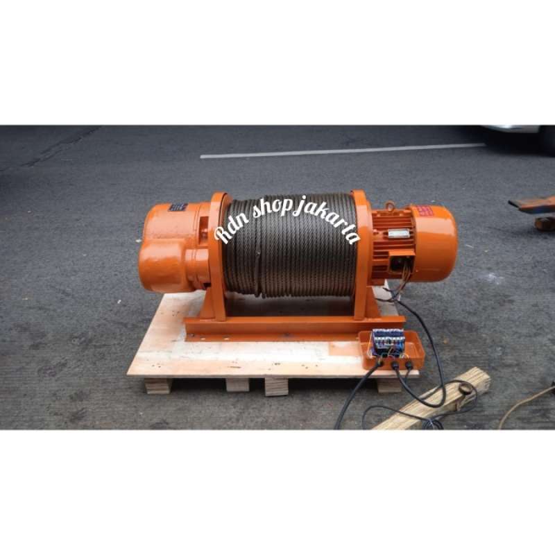 Promo Electric winch katrol 3 Ton 100 Mtr.150 Mtr.200 Meter 3 phase ...