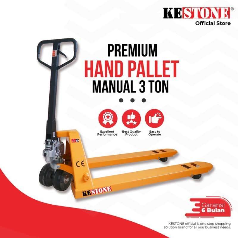 Promo Hand Pallet Manual 3 Ton PREMIUM -Hand Forklift Hand Lift Pallet ...
