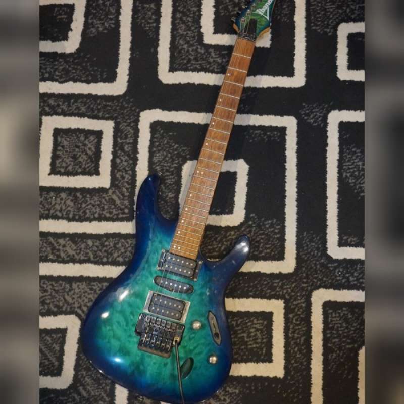 Jual Ibanez Guitars S-670qm Shapire Blue Series Original Di Seller ...