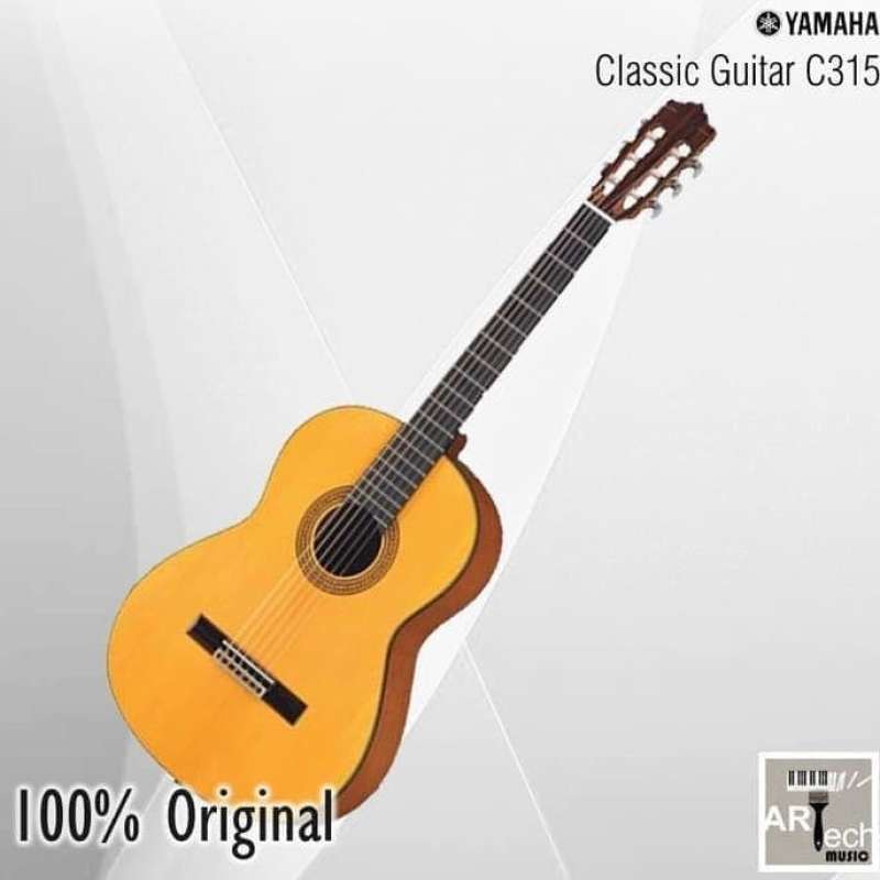 Jual Gitar Guitar Yamaha Nilon Classic C315 +Tas+Pick Original 100% Non Cod di Seller Plaza ...