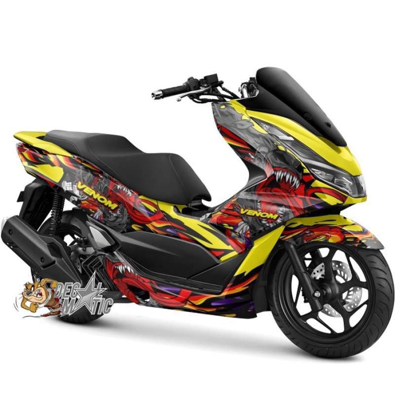 Jual Stiker Decal Full Body Motor Honda PCX 150 PCX160 Venom 3 di ...