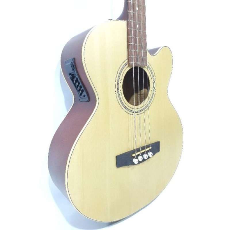 Jual Bass Akustik Elektrik Merk Ibanez Warna Natural Hitam Equalizer Di ...