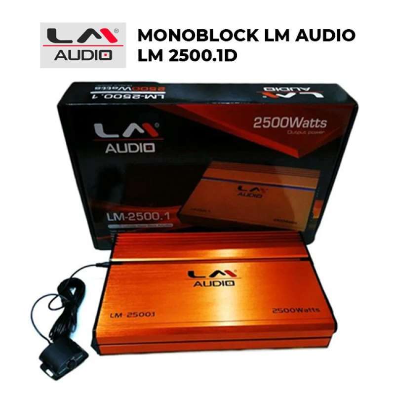 Jual Power Monoblock LM Audio LM-2500.1 Class D Mono Amplifier di ...