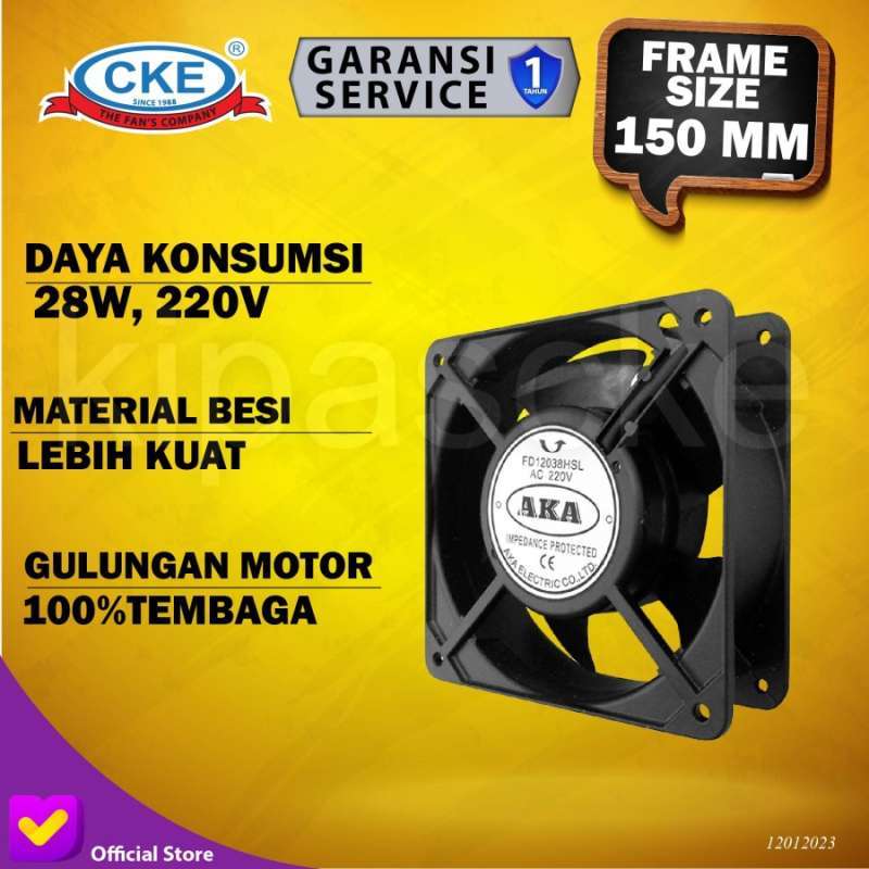 Jual AKA AC Cooling EA-FD15050A2HBL/KTK-NB Cooling Fan Panel Cooler ...