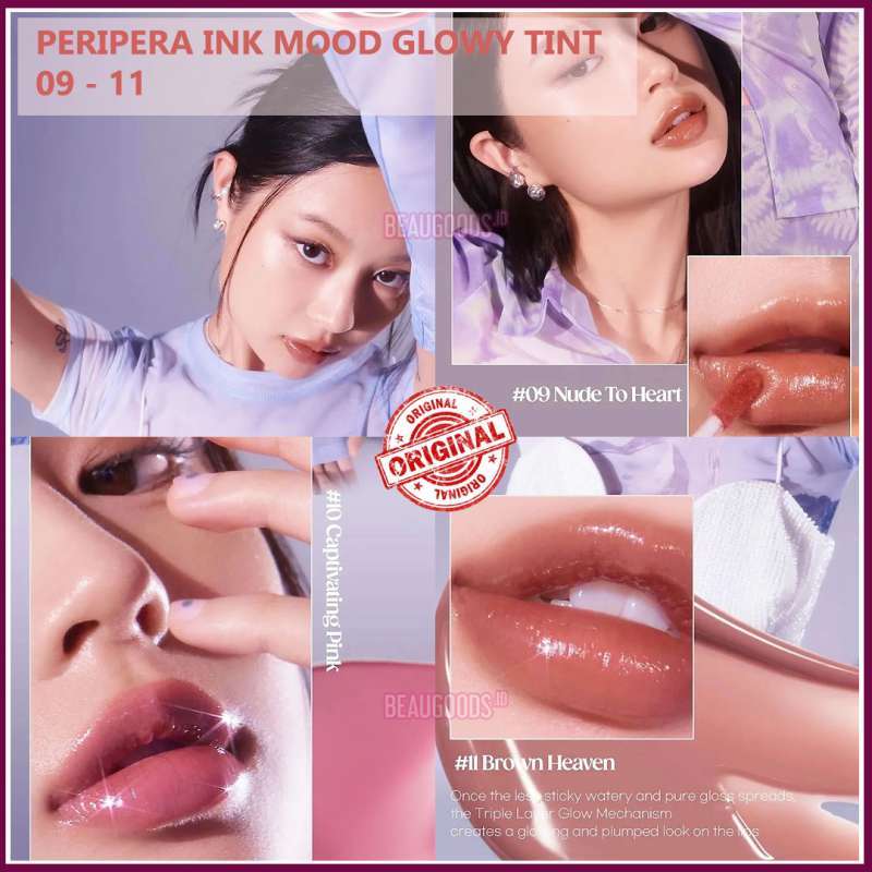 Jual PERIPERA Ink Mood Glowy Tint 09-11 - ORIGINAL KOREA di Seller ...
