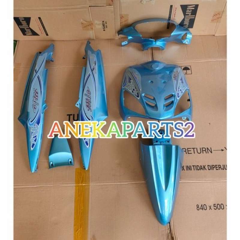 Promo Full Cover Body Halus Kasar Yamaha Mio Sporty Warna Biru Telur ...