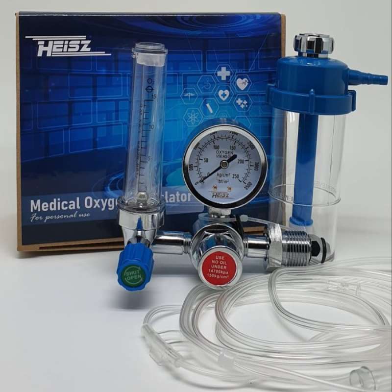Promo Ready Stock... Tabung / Botol Oksigen / Oxygen Regulator Set ...