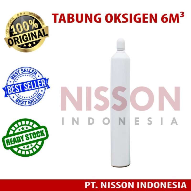 Promo Tabung Oksigen / Tabung Oxygen Tabung O2 - 6m3 Medis (isi Oksigen ...