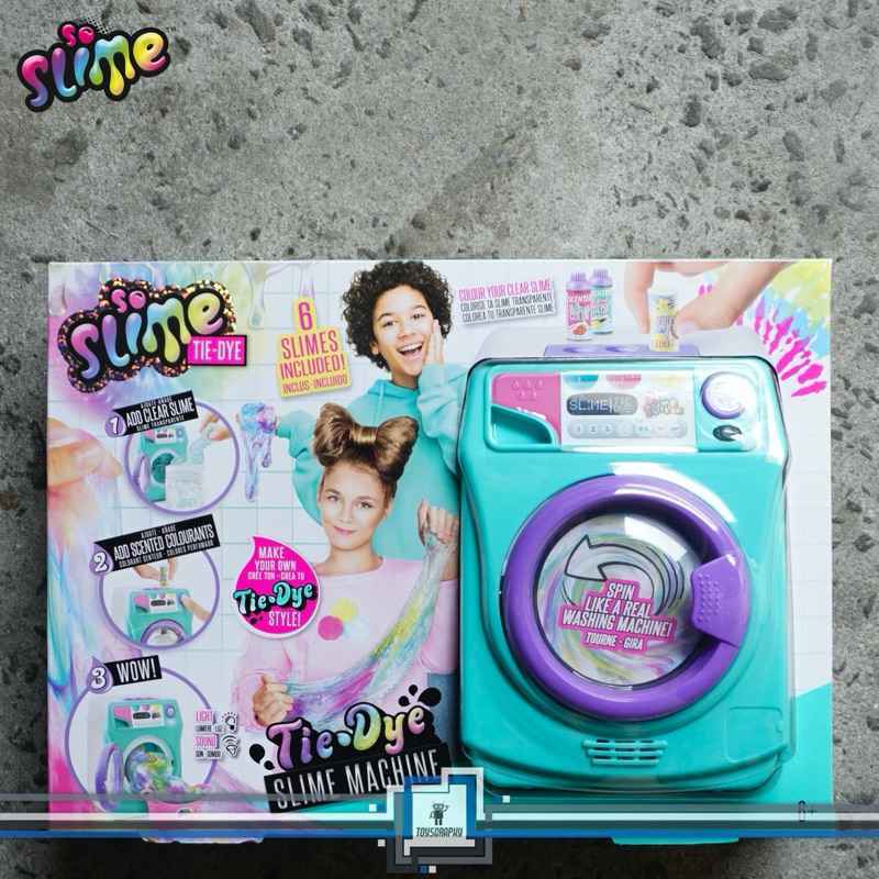 Jual Canal Toys So Slime Tie Dye Slime washing machine maker mesin cuci ...