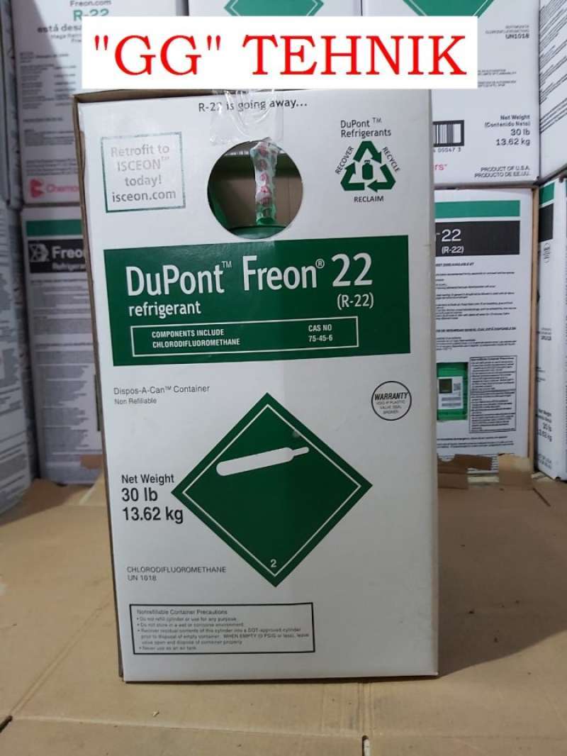 Promo Freon Dupont 22 R22 Refrigerant Shanghai Diskon 4% di Seller ...