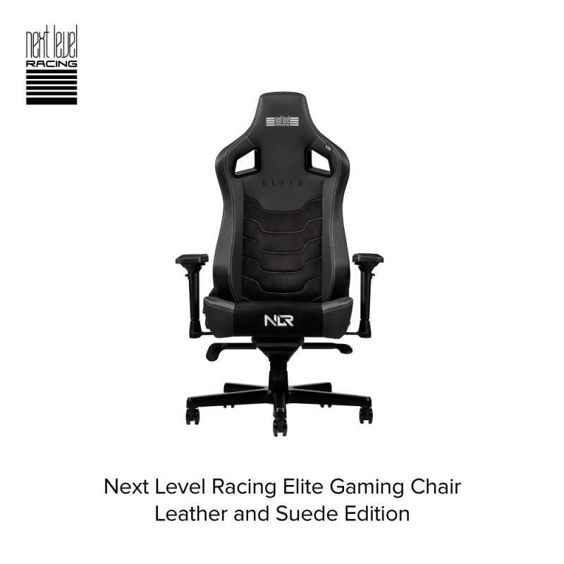 Jual Next Level Racing - Elite Gaming Chair Black Leather & Suede ...