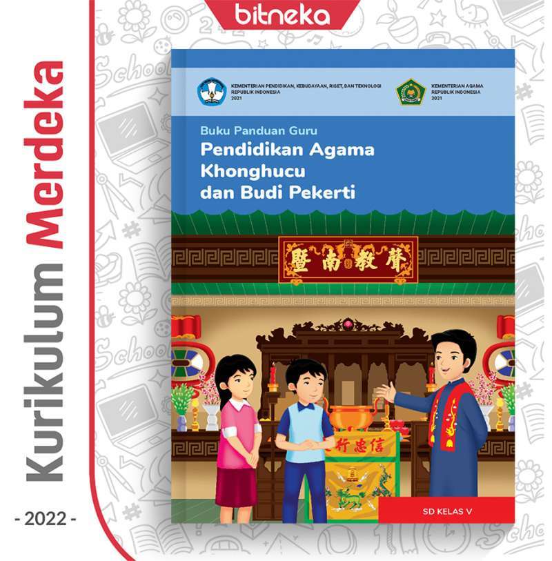 Promo Buku Panduan Guru Pend. Agama Khonghucu SD Kelas 5 - DIKBUD (K-Merdeka) Diskon 12% di ...