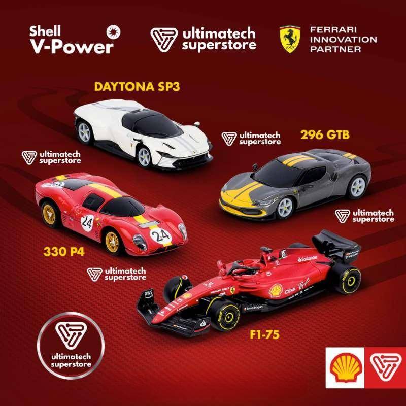 Promo Shell Ferrari New Era Ferrari Formula 1 F1-75 1:41 Diecast ...