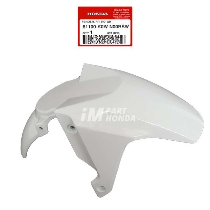 Promo 61100-k0w-n00rsw Slebor Spakbor Depan Adv 150 Putih Tulang Rsw ...