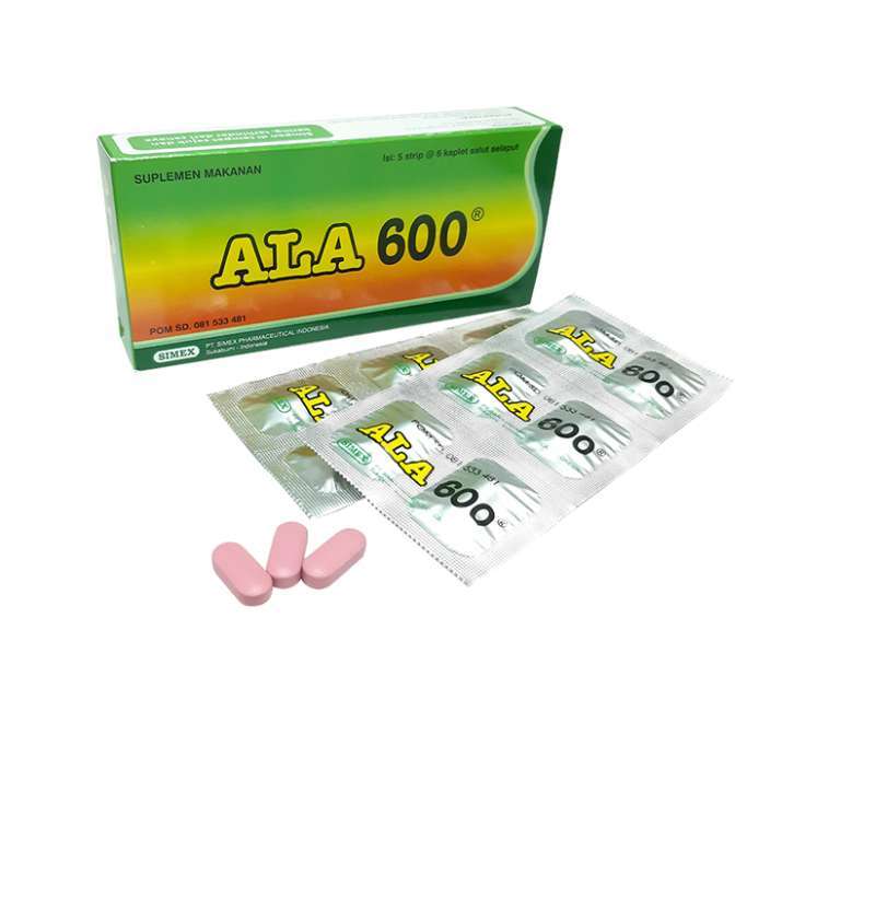 Jual Ala 600 mg Kaplet 30's di Seller Apotik Victory Glodok Official ...
