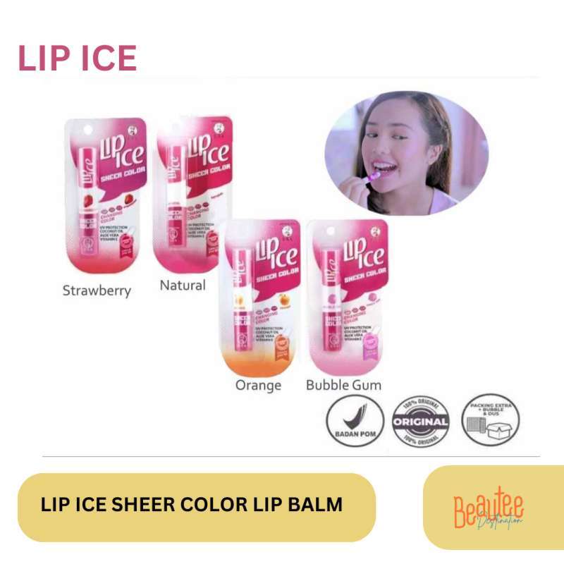 Jual Lip Ice Sheer Color Lip Balm - #orange Di Seller Beautee ...