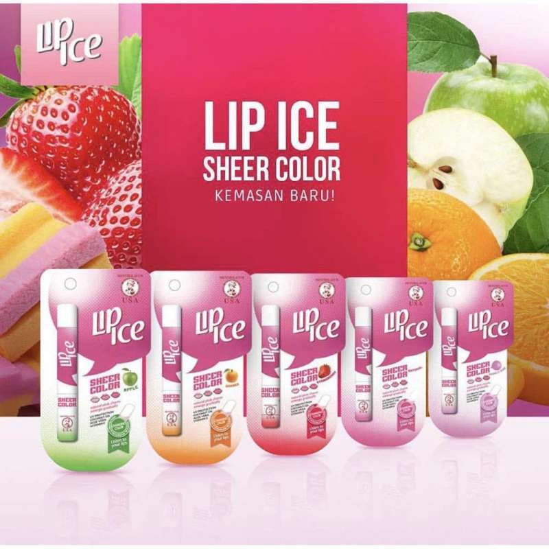 Jual Lip Ice Sheer Color Lip Balm - #orange Di Seller Beautee ...