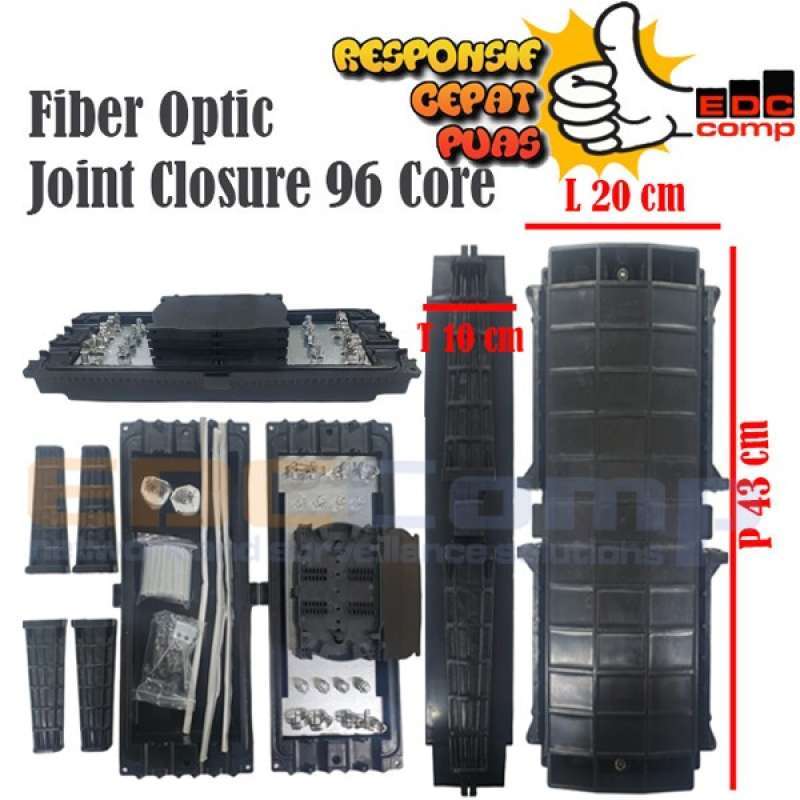 Promo Fiber Optic Joint Closure 96 Core | Joint Closure FO 96 Core FTTH ...