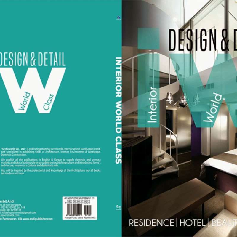 Promo Buku Design And Detail-Interior World Class Penulis: Archiworld ...