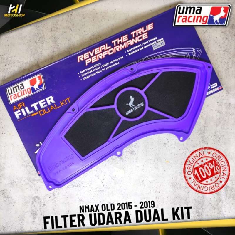 Promo Air Filter Udara Dual Kit Uma Racing Nmax Original 21Motoshop ...