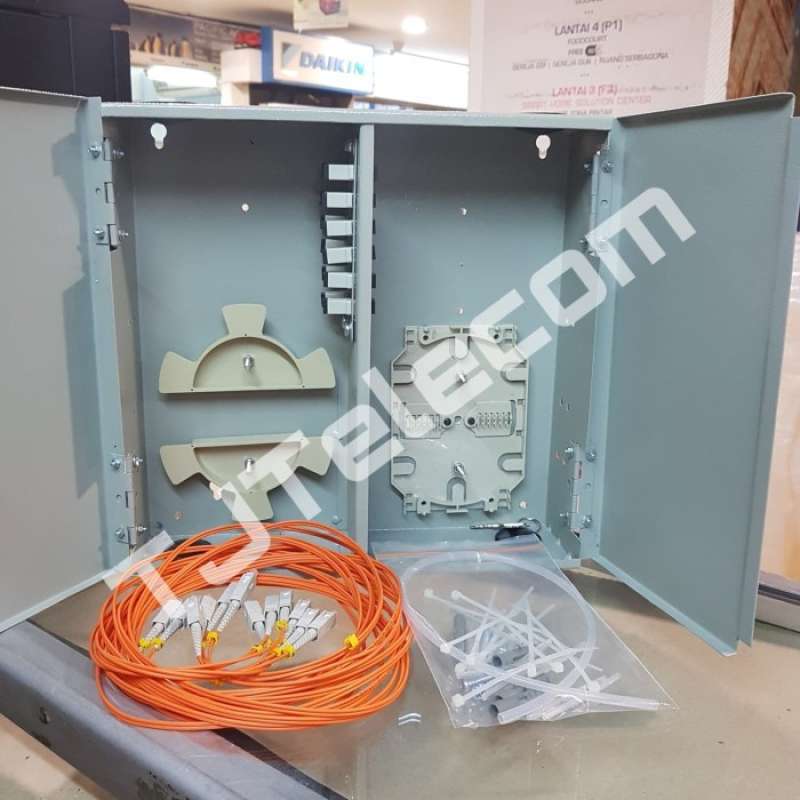 Promo Otb Wall / Odp Ftth Wallmount 12 Core Sc Multi Mode Diskon 3% di ...