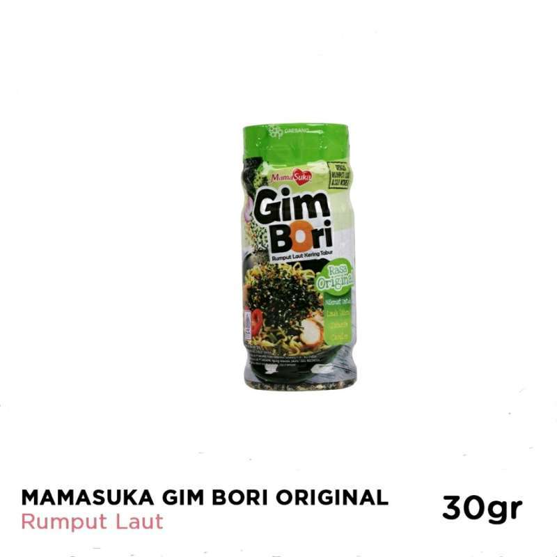 Jual RUMPUT LAUT TABUR GIM BORI ORIGINAL 30GR BOTOL MAMASUKA GIMBORI ...