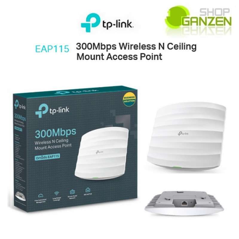 Promo Tp-Link Eap115 Tl-Eap115 300Mbps Wireless Ceiling Mount Access ...