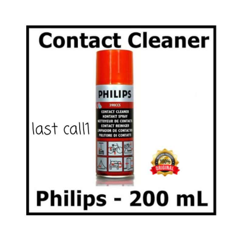 Promo Philips Contact Cleaner 390ccs Kontak Cleaner Spray 200 mL Diskon ...