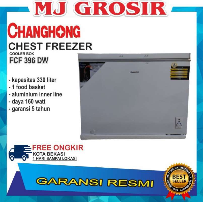 Jual Changhong Fcf 396 Dw Chest Freezer Box 330 L Lemari Pembeku 330 ...