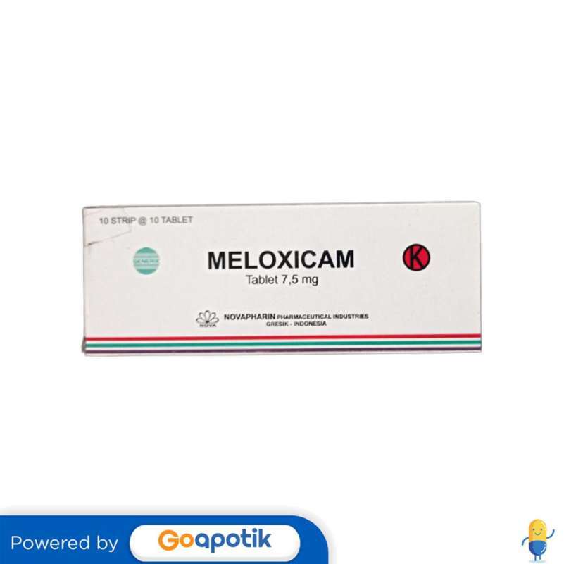 Jual Meloxicam Novapharin 7.5 Mg Box 100 Tablet Di Seller Apotek ...