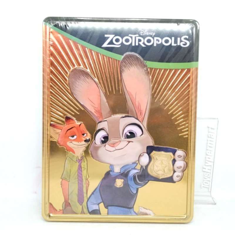 Promo Zootropolis Tin 50 Stickers Activity Colouring Story Book ...