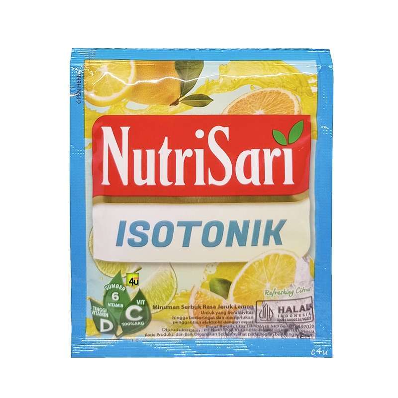 Promo NUTRISARI Isotonik - Minuman Serbuk - PAKET 5 SACHET / NUTRI SARI ...