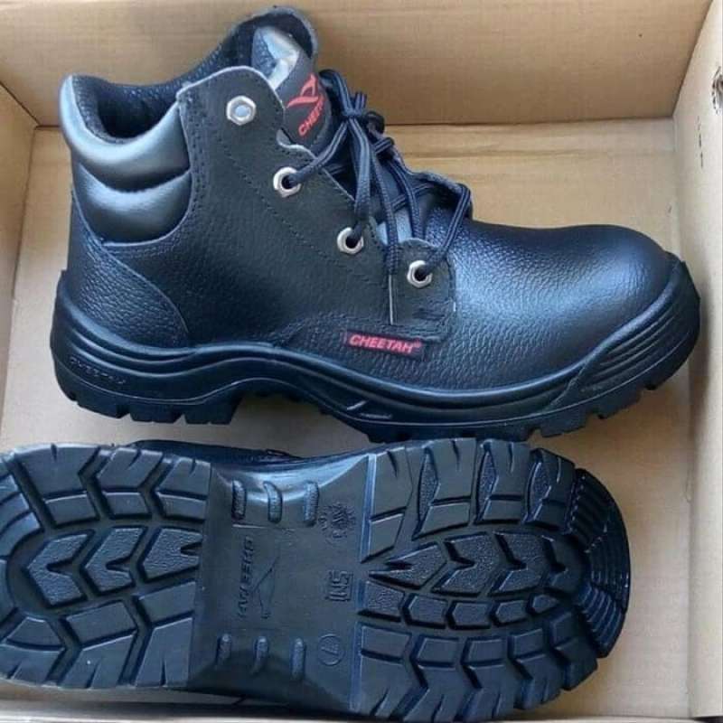 Jual Sepatu Safety Cheetah Type 3180h Di Seller Prima Adaptor - Kebon ...