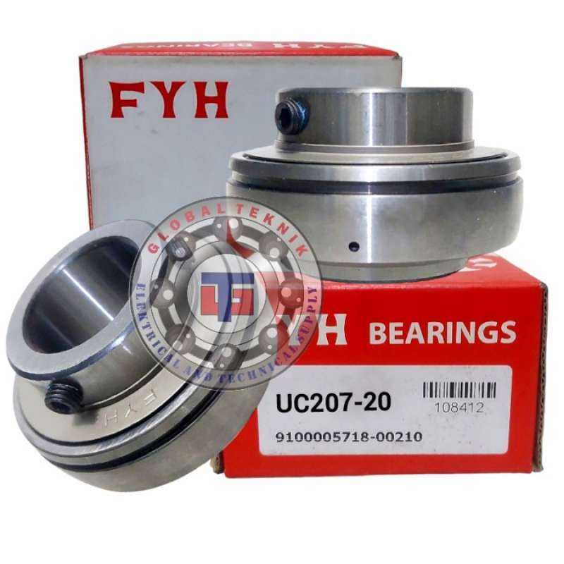 Jual Fyh Uc 207-20 (As 31.75 Mm Atau 1.1/4) Original Japan Bearing Insert di Seller Onderdill ...