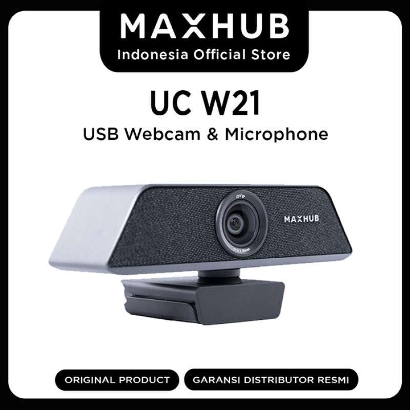 Promo MAXHUB UC W21 | 4K@25fps Autoframing USB Webcam and Microphone ...