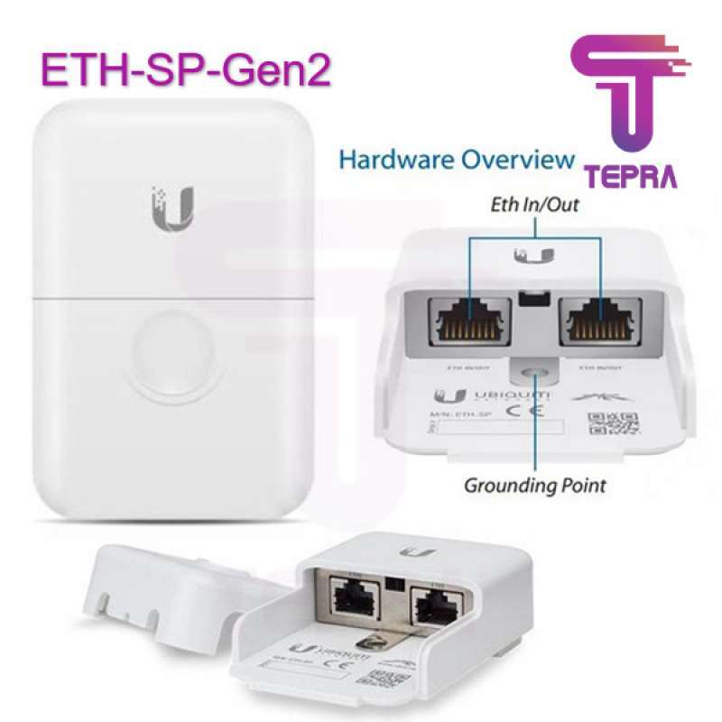 Promo Ubiquiti ETH SP Gen2 Ethernet Surge Protector Gen2 Diskon 23% di ...