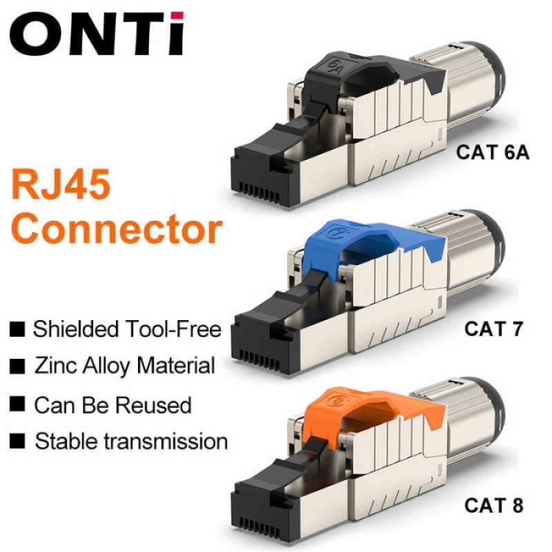 Promo Connector Konektor Rj45 Ftp Stp Network Lan Cat8 Cat7 Cat6a ...