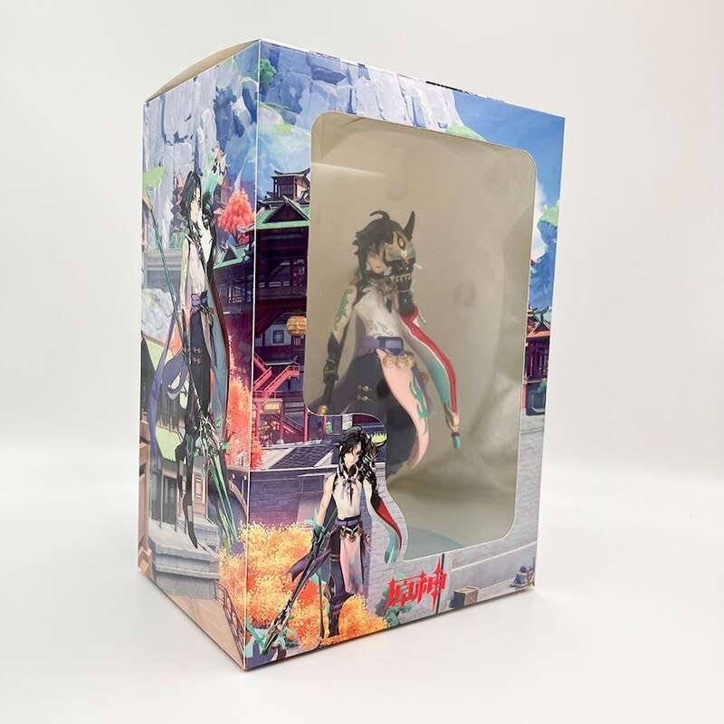 Promo 20cm Genshin Impact Xiao Vigilant Yaksha Anime Figure Genshin ...