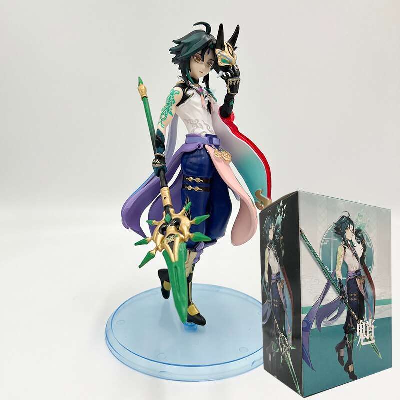 Promo 20cm Genshin Impact Xiao Vigilant Yaksha Anime Figure Genshin ...